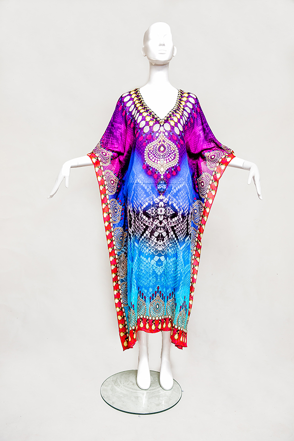 ARABIAN NIGHT EMBELLISHED KAFTAN - Pretty Porter